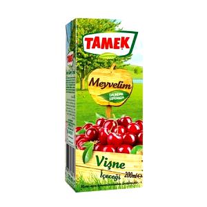 1 Su Bardağı (200 gr) Tamek Meyvelim Vişne İçeceği Kaç Kalori ...